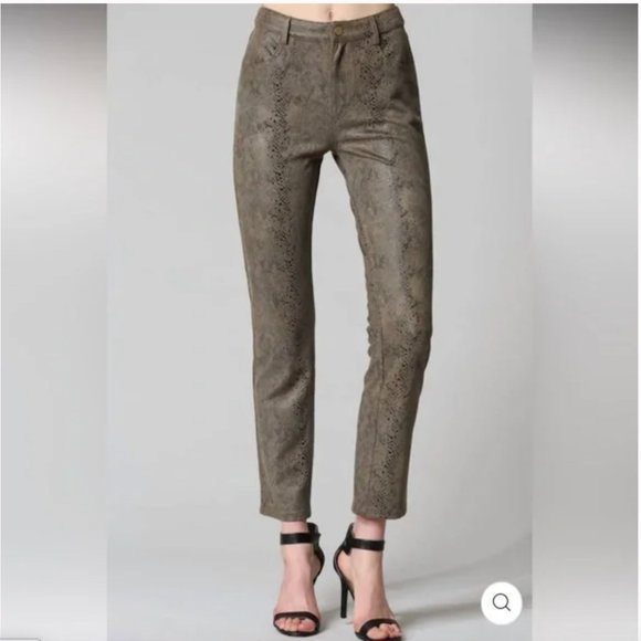 Fate | Pants & Jumpsuits | Fate Faux Snakeskin Reptile Pants | Poshmark
